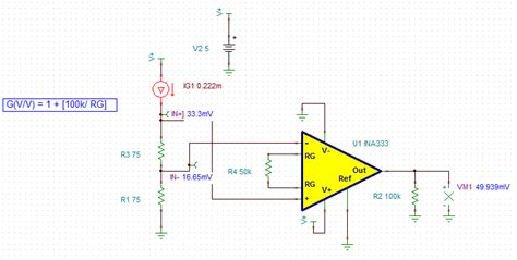 Ina333 Output Voltage Range Amplifiers Forum Amplifiers Ti E2e Support Forums