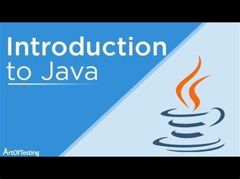 Introduction Of JAVA YouTube