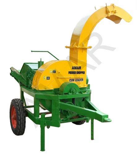 Fodder Chopper Cum Loader Chaff Cutter Tractor Model ट्रैक्टर से