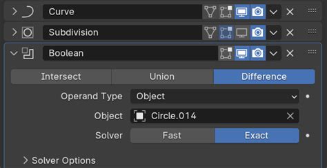 Boolean Only Works For A Part Of A Mesh Modeling Blender Artists