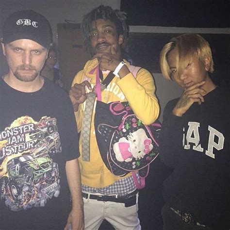 Lil Peep Lil Tracy Hello Kitty Bag Black Grailed