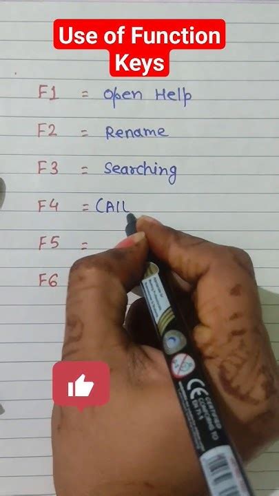 use of function keys youtubeshorts functionkeys shorts youtube