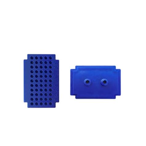 Micro Protoboard Azul De 55 Contactos Pcb Sin Soldadura Tablero De