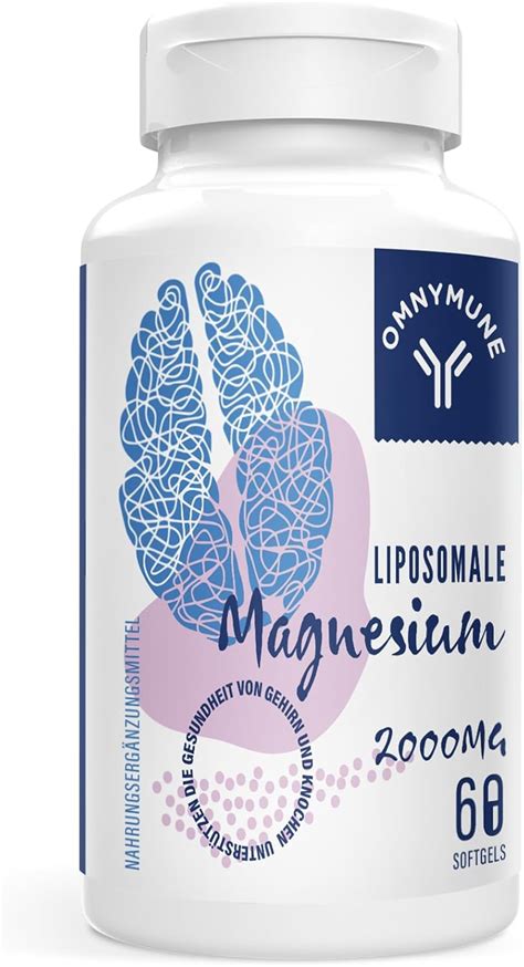Liposomal Magnesium 2000mg high Strength - Magnesium Supplement with ...