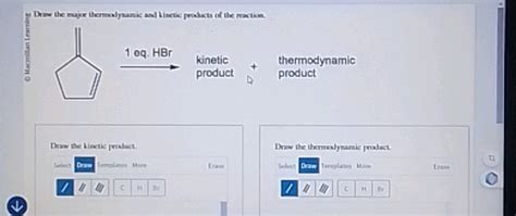 Draw The Major Thermodynamic And Kinetic Studyx