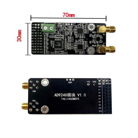 Ad9248 14bit 65m Adc Analog To Digital Converter W Terminal Block