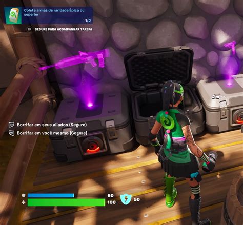 Guia De Fortnite Colete Armas De Raridade épica Ou Superior Veja Onde