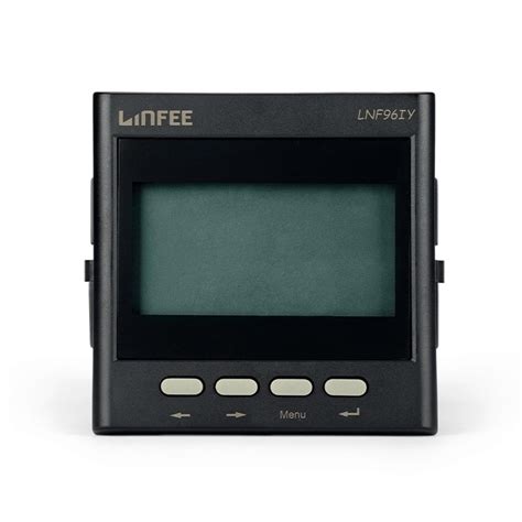 Lnf96iy C LCD Display Digital Single Phase Current Ampere Meter With I U P Q S F PF Certificate