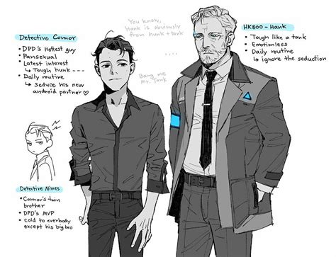 Hannor Reverseau Detroit Being Human Detroit Become Human Connor