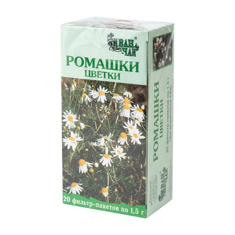Ромашковый чай Иван-чай (цветки) - рейтинг 3 по отзывам экспертов ☑ ...