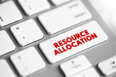 Resource Allocation Assignment Of Available Resources To Various Uses