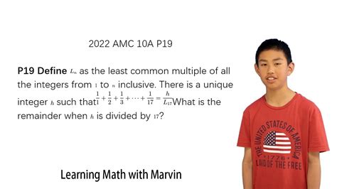 2022 AMC 10A P19 YouTube