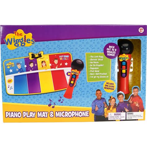 The Wiggles Piano Play Mat And Microphone Big W