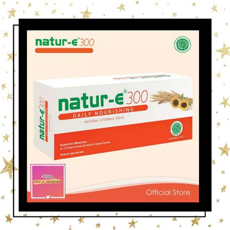 Jual Natur E Soft Capsul IU Isi Kapsul Shopee Indonesia