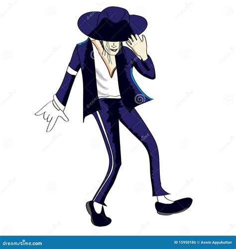 Michael Jackson Cartoon Editorial Photo Illustration Of Thriller