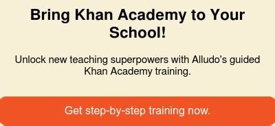 Khan Academy Intro Alludo