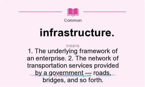 Infrastructure Definition Meaning And Examples 52 OFF