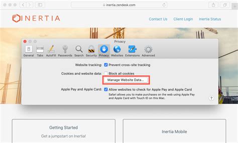Clear Cache To Resolve Browser Issues Inertia