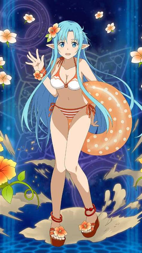 Sword Art Memory Defrag Asuna Bikini2 By Godzillakari On Deviantart