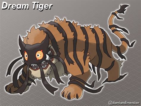 Damiandimension Dream Tiger Govy9807 Nintendo Original Pokemon