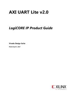 AXI UART Lite V2 Xilinx Axi Uart Lite V2 Xilinx Pdf PDF4PRO