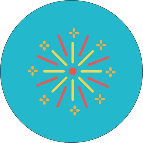 Premium Vector Firework Vector Illustration Style
