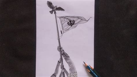 Nishan Sahib Drawing Youtube
