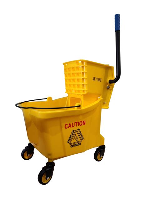 Single Mop Bucket 32L Side Press Mopping Bucket Supplier Malaysia