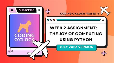 The Joy Of Computing Using Python NPTEL Week 2 Assignment July 2023
