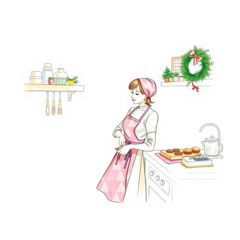 Ai产生的 女士 厨房 Pixabay上的免费图片