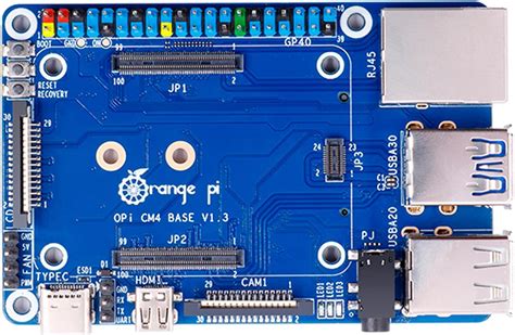 Orange Pi Cm4 Base Board Compute Module 4 With M2 M Key