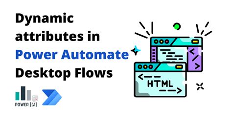 dynamic attributes in power automate web automation