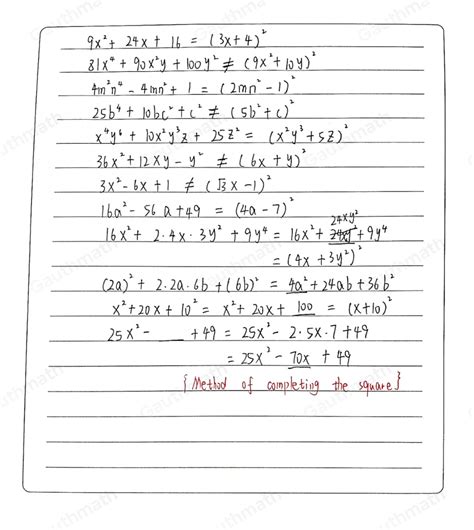 Solved Worksheet No 1 Trinomial Bouquet Tick The Trinomial Algebra
