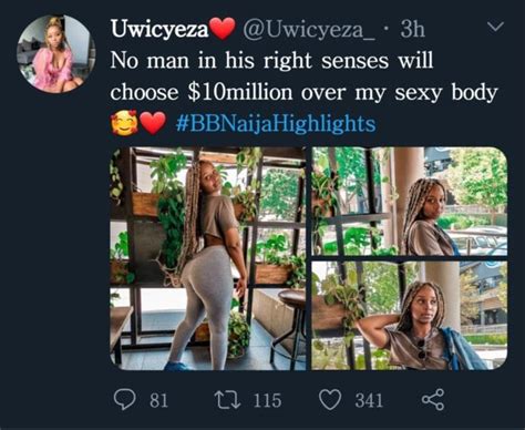 Aucun Homme Ne Préférera 10 Millions à Mon Corps Sexy