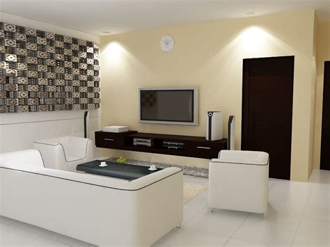 Desain Ruang TV Minimalis Sederhana Dan Nyaman Sun Ebank