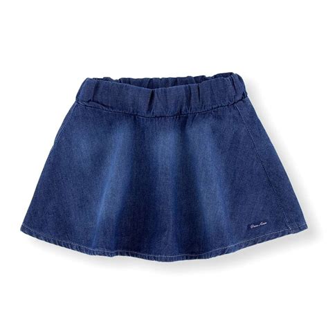 Saia Jeans Com Calcinha Para Menina Em Curitiba Primo Amore