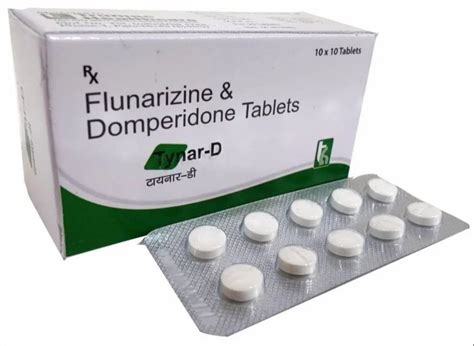Flunarizine 5mg Domperidone 10mg Tablet At ₹ 55 0 Box Shakti Vihar
