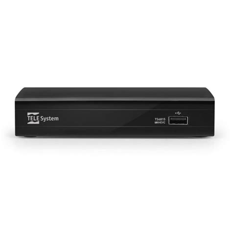 Tele System Ts6815 Ethernet Rj 45 Terrestrial Full Hd Black