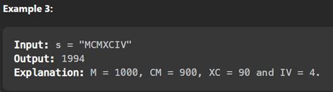 Roman To Integer Leetcode C