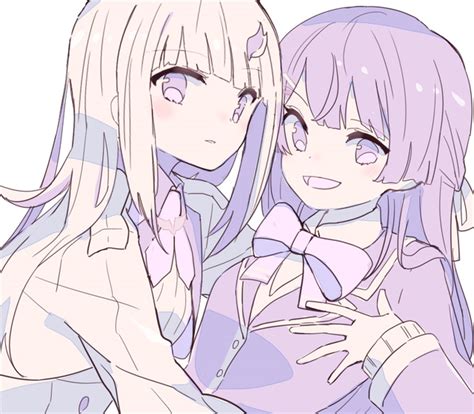 Tsukino Mito And Lize Helesta Nijisanji Drawn By Soutuhut Danbooru