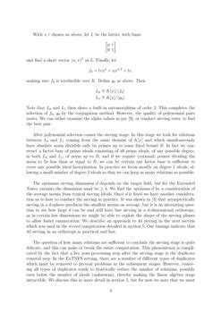 An Implementation Of The Extended Tower Number Field Sieve Using D