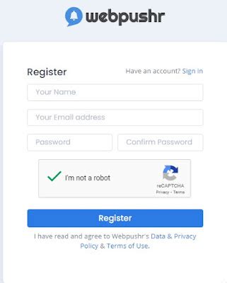 Cara Membuat Web Push Notification Gratis Dengan Webpushr Di Wordpress