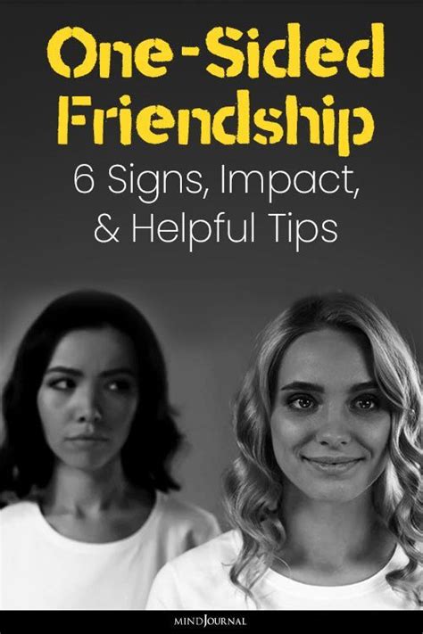One Sided Friendship 6 Signs Impact And Helpful Tips One Sided