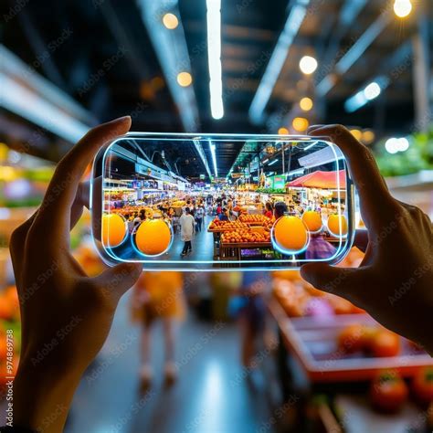 augmented reality consumer engagement digital holograms bustling
