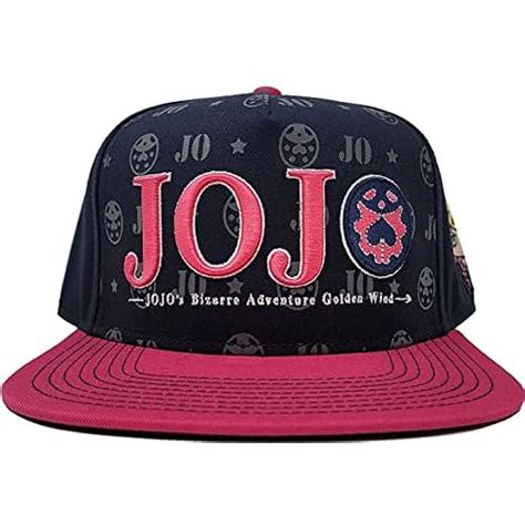 Jojos Bizarre Adventure Adult Anime Snapback Flat Bill