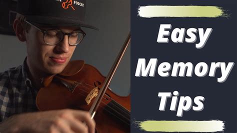 How To Memorize Violin Music [3 Tips] Violin Tutorial Youtube