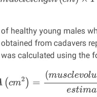 For The Muscles That Had Multiple Muscular Heads I E FHB FDB And Download Scientific