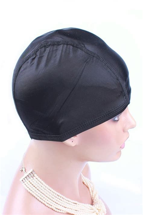 5pcs Spandex Net Elastic Dome Wig Cap Glueless Hair Net Wig Liner