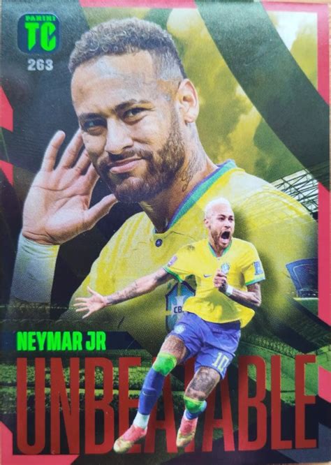 263 Neymar Jr Red Parallel Collect All Focis Kártyák