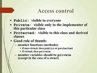 CLASSES And OBJECTS In C Detailed Explanation PPT